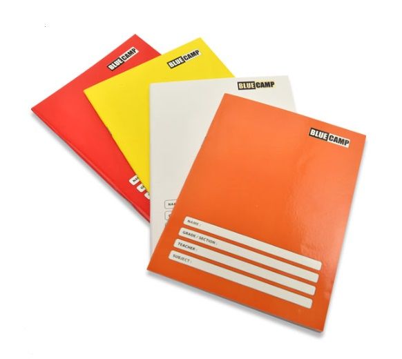 ASSORTED BRAND COLOR CODED WRITING NOTEBOOK - 80 leaves (10 pcs ...
