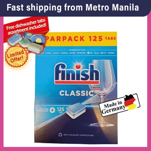 125 original tabs Power( Finish brand) Classic Megapack -dishwasher ...