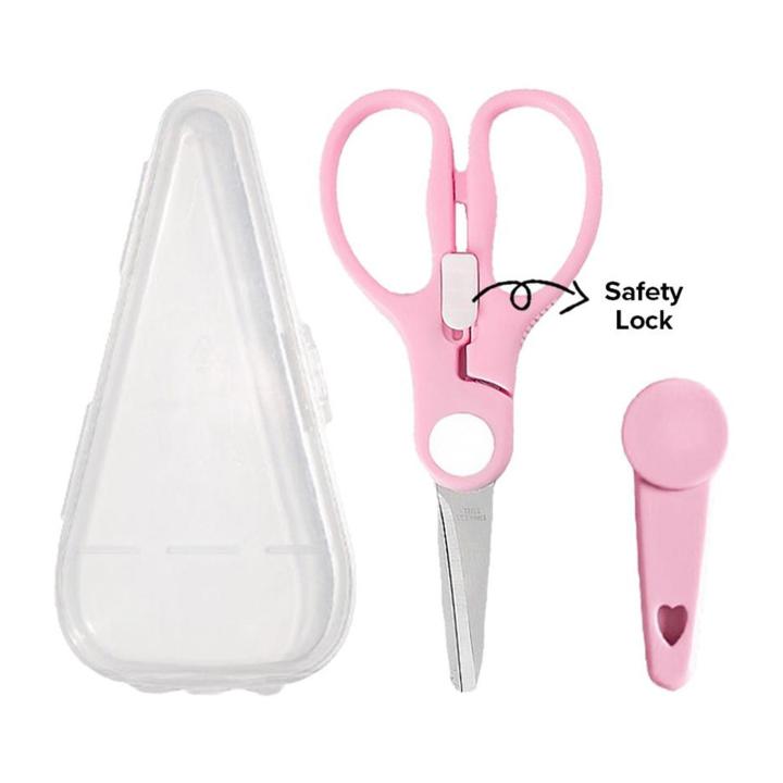 Cubble Stainless Steel Food Scissors - Pink | Lazada Singapore