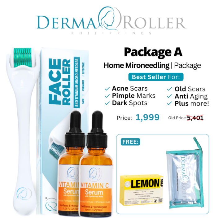 PACKAGE A Dermaroller by Derma Roller Philippines (ORIGINAL) | Lazada PH