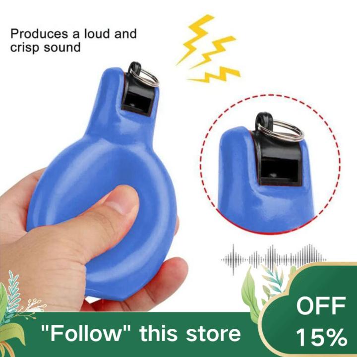 MERCUR Portable Hand Whistle PVC Loud Sound Outdoor Survival Whistle ...