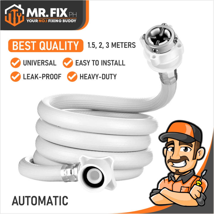 Washing Machine Hose (Automatic) Universal Water Inlet Pipe Extension ...