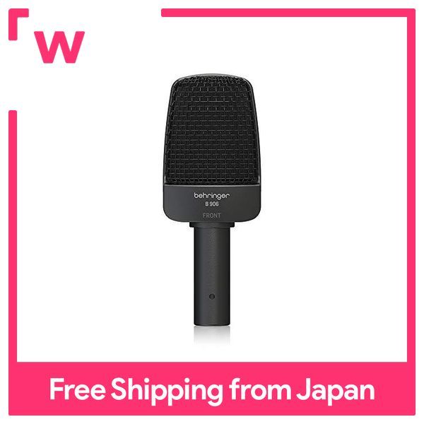 Behringer Dynamic Microphone Super Cardioid Characteristics Low Cut ...