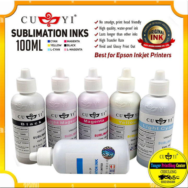 CUYI SUBLIMATION INK 100ML - CEBULONG CUYI | Lazada PH