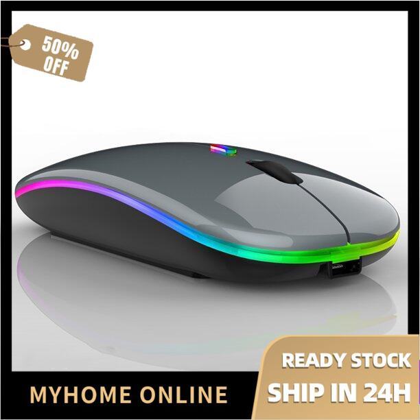 Ready Stock Wireless Mouse 2.4Ghz Receiver Optical Adjustable Silent ...