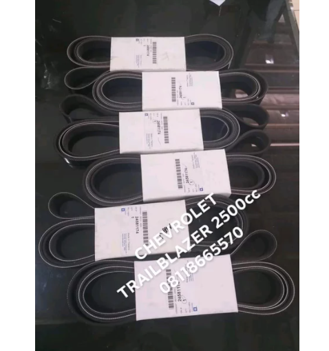 Fan Belt V belt Sabuk Tali Kipas CHEVROLET TRAILBLAZER Trail Blazer 2500cc 2.500cc ORIGINAL GM ...