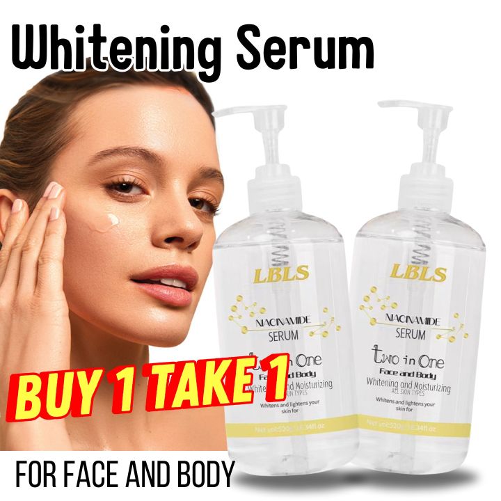 MOCHI [BUY 1 TAKE 1] 520ml UPGRADED Niacinamide Whitening Serum Moisturizing Hydrating For Face ...