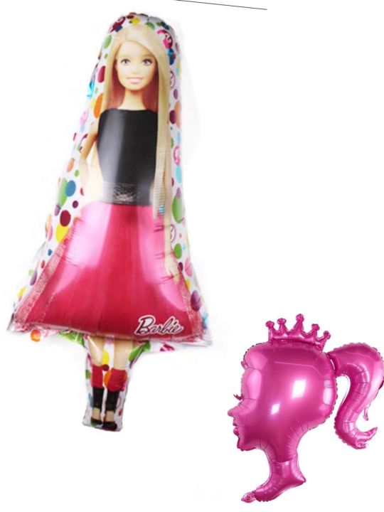 36 inches barbie theme Pink barbie Full Body happy birthday party ...