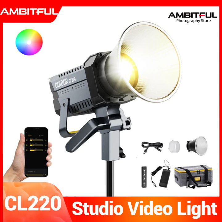 Synco COLBOR CL220 COB Photography Lighting Lamp Led Light for tiktok ...