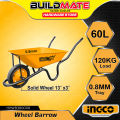 BUILDMATE Ingco Wheel Barrow 120KG / 130KG / 150KG Utility Garden Cart ...