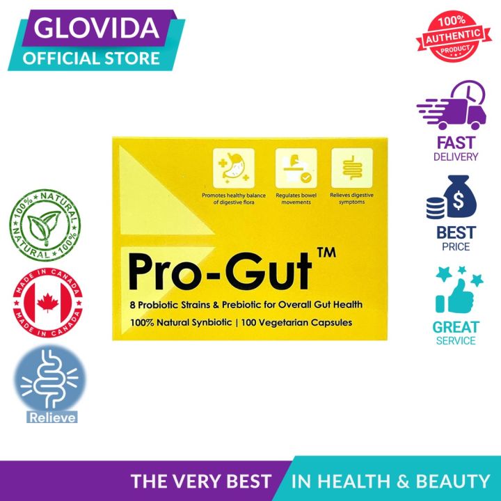 Pro-Gut Probiotics Capsules 100's | Exp: Apr-2026 | Glovida | Lazada ...