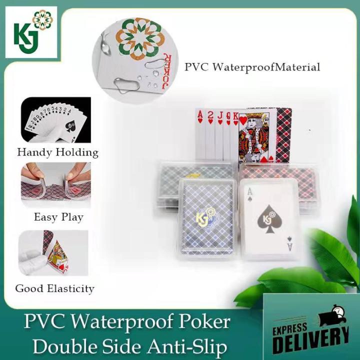 KJ Playing Cards waterproof PVC material playing cards original poker ...