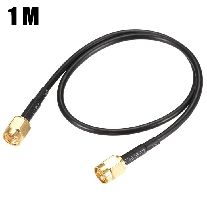 RG174 SMA Male To SMA Male 50 Ohm Adapter Cable Connector Extension RF | Lazada PH
