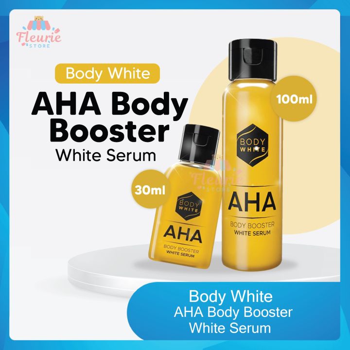 Body White AHA Body Booster White Serum - Body Serum Mencerahkan ...