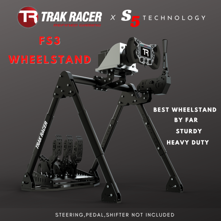 Trak Racer FS3 Steering Wheel Stand / Simulator / sim racing cockpit ...