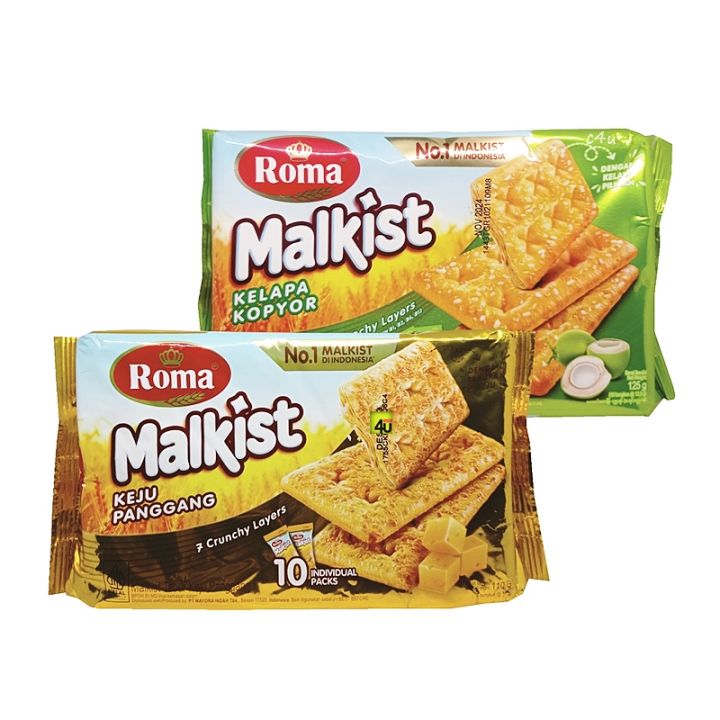 ROMA Malkist - Kemasan Pack isi 10 Sachet Individual | Lazada Indonesia