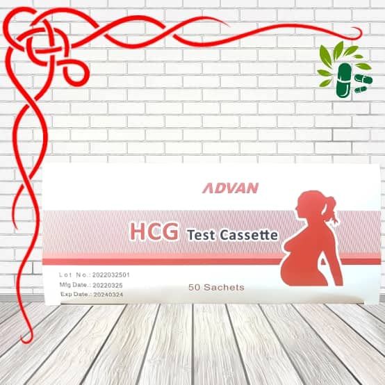 ADVAN HCG CASSETTE (Pregnancy Test Kit) 50 pieces / 10 pcs / 5 pcs ...
