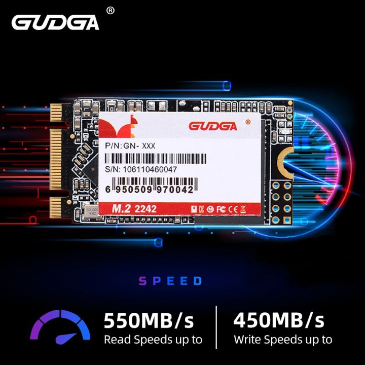 GUDGA NGFF SSD 2242 SATA 128GB 256GB 512GB 1TB M.2 SSD Internal Hard Drive Solid State For ...