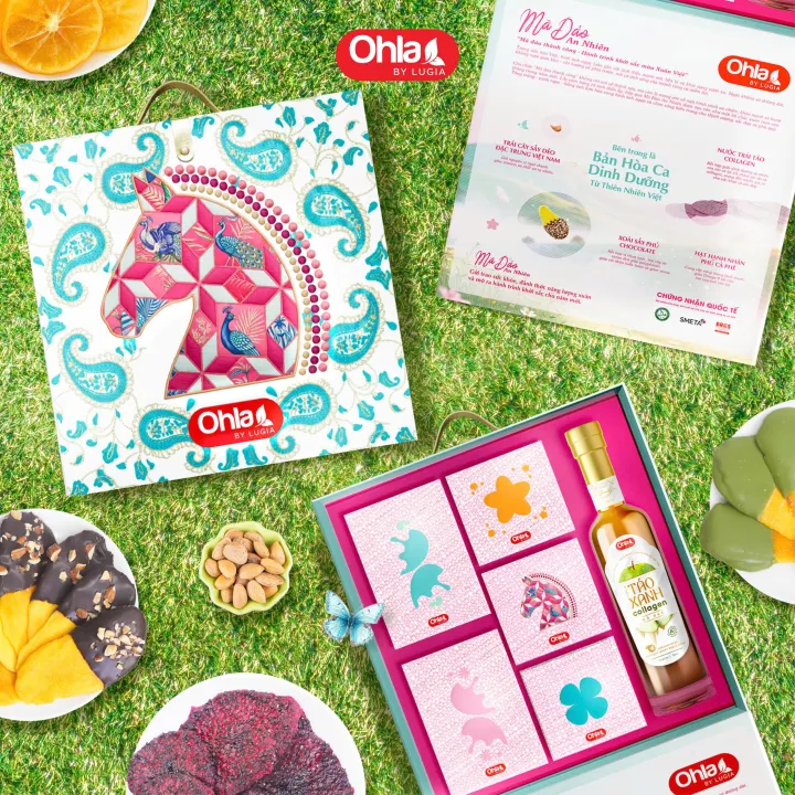 Set Quà Tết Ohla – Mã Đáo An Nhiên | Quà Tết Doanh Nghiệp Cao Cấp 2026 ...