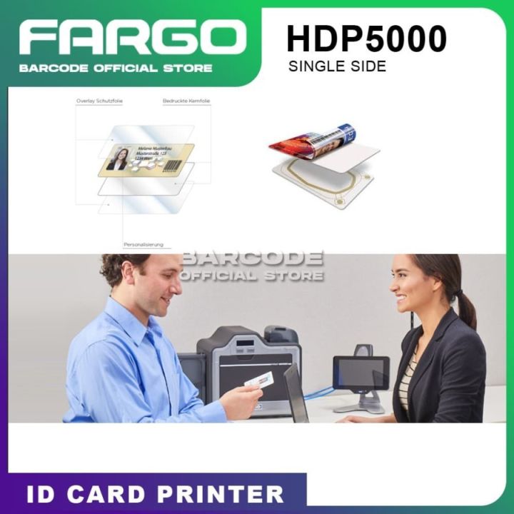 PRINTER KARTU ID CARD FARGO HDP5000 - SINGLE SIDE | Lazada Indonesia