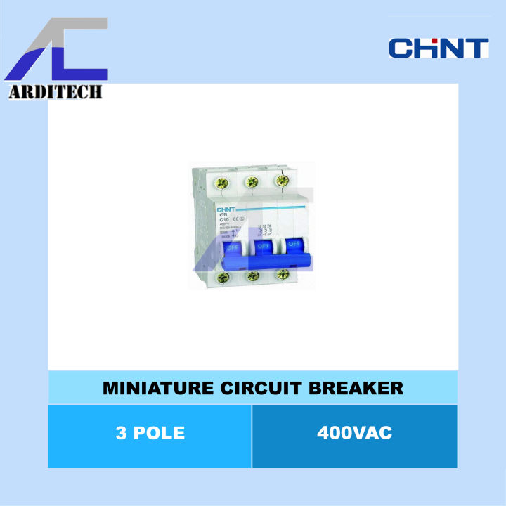 Chint Miniature Circuit Breaker Mcb 3pole Lazada Ph