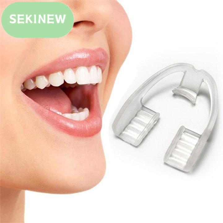 SEKINEW Non-toxic silicone Safety Teeth Boxing Protection Anti-snoring ...