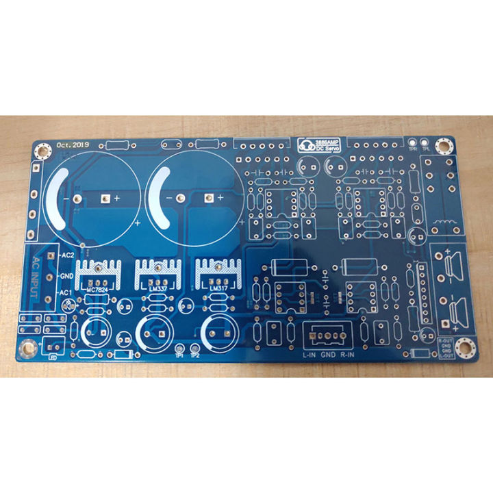 LM3886 Power Amplifier Board Full DC Servo Ultimate 5534 Independent Op ...