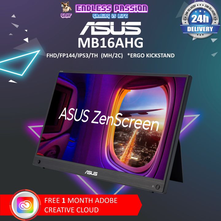 ASUS ZenScreen MB16AHG Portable Monitor | Lazada Singapore
