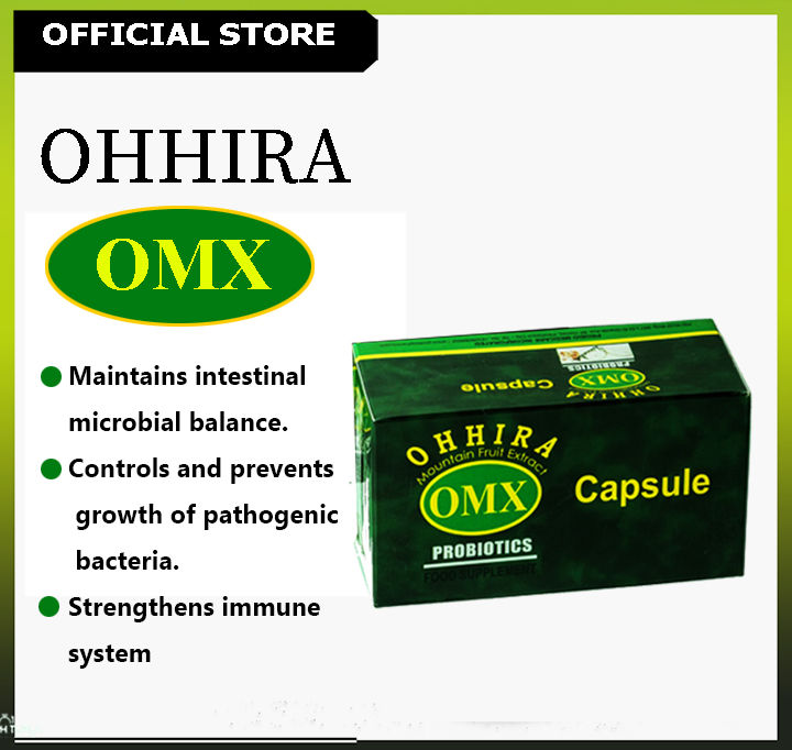 OHHIRA OMX PROBIOTICS CAPSULE | Lazada PH