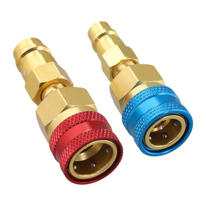 Gracekarin Low and High Side Adapter Kit for R1234YF to For R134A For ...