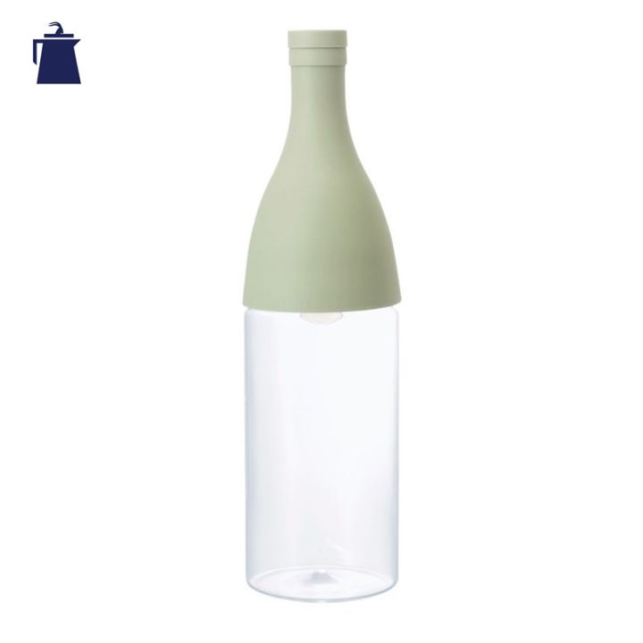 Cold brew ชา Hario สีเขียว /HARIO(097) Filter-In Bottle Aisne Smokey Green /FIE-80-SG | Lazada.co.th