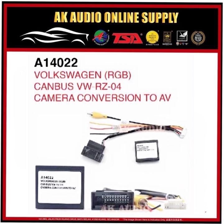 Volkswagen ( RGB ) Canbus VW RZ-04 Camera Conversion To AV | Lazada