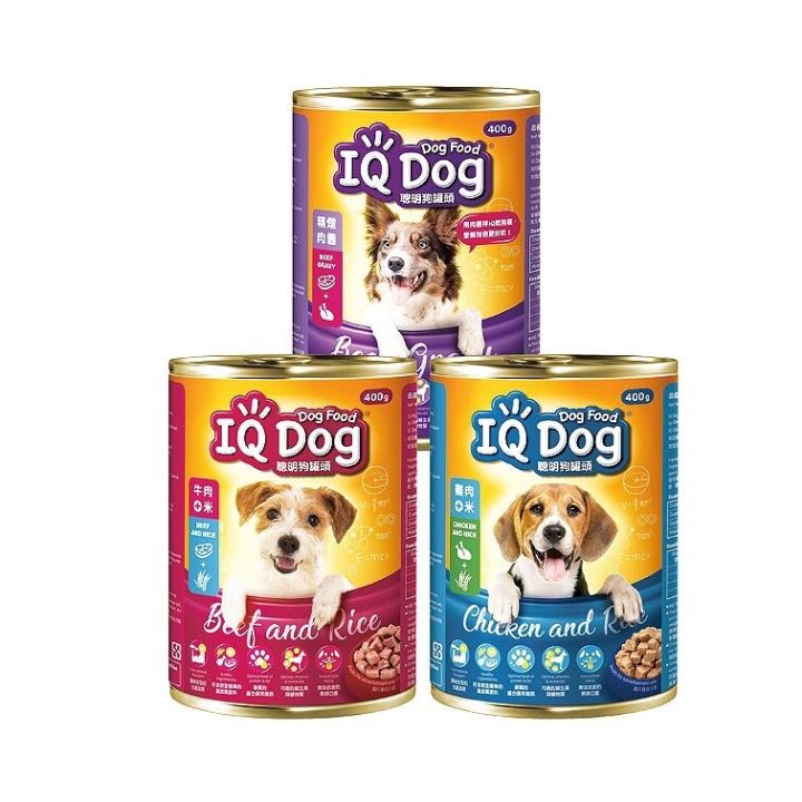 IQ Dog Canned Food 400g | Lazada