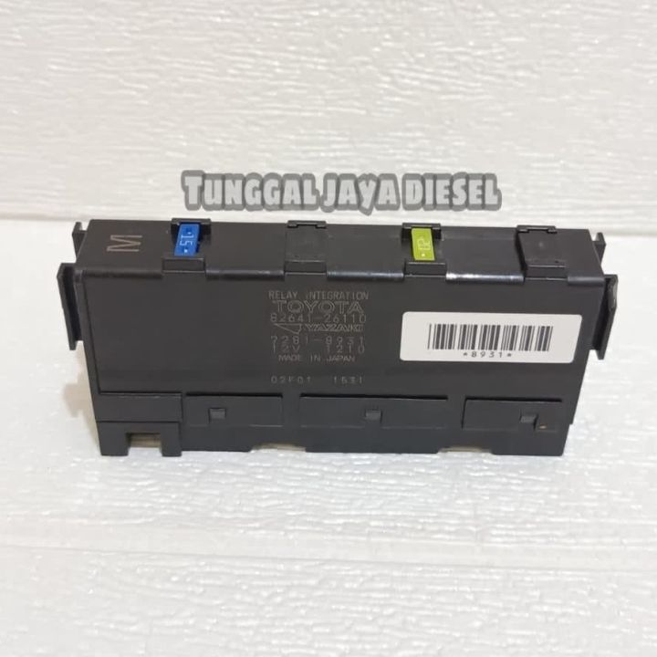 Relay Integration 82641-26110 Relay Box Sekring Toyota Hiace Coaster ...