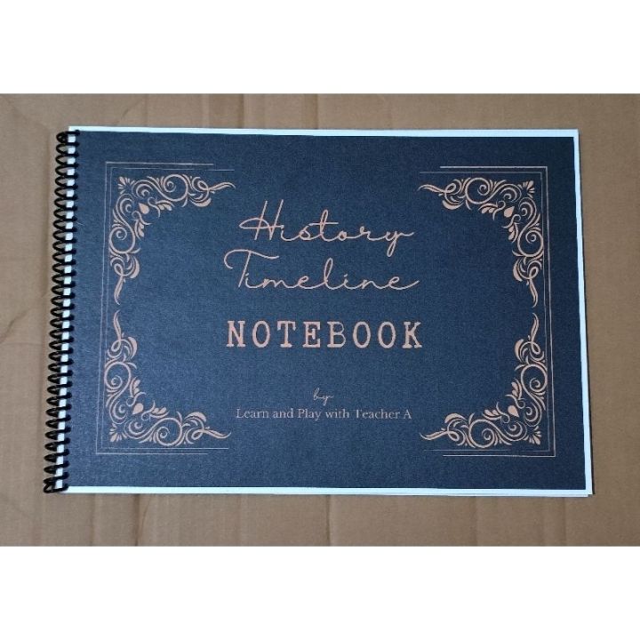 History Timeline Notebook (Year 1) | Lazada PH