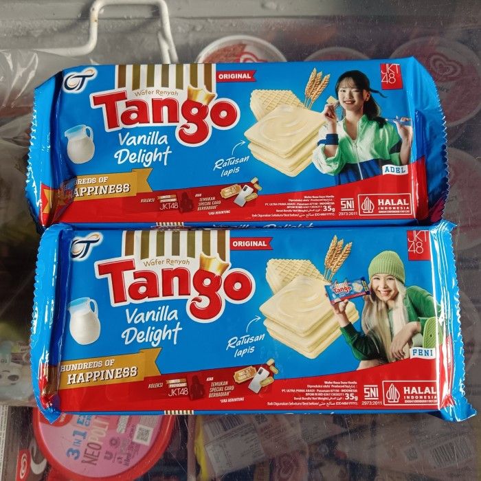 Tango Wafer Vanilla 35 Gram isi 10 Pcs | Lazada Indonesia