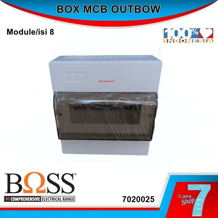 BOSS BMES8TRBK OUTBOW MCB BOX TRANSP ISI 8 | Lazada Indonesia