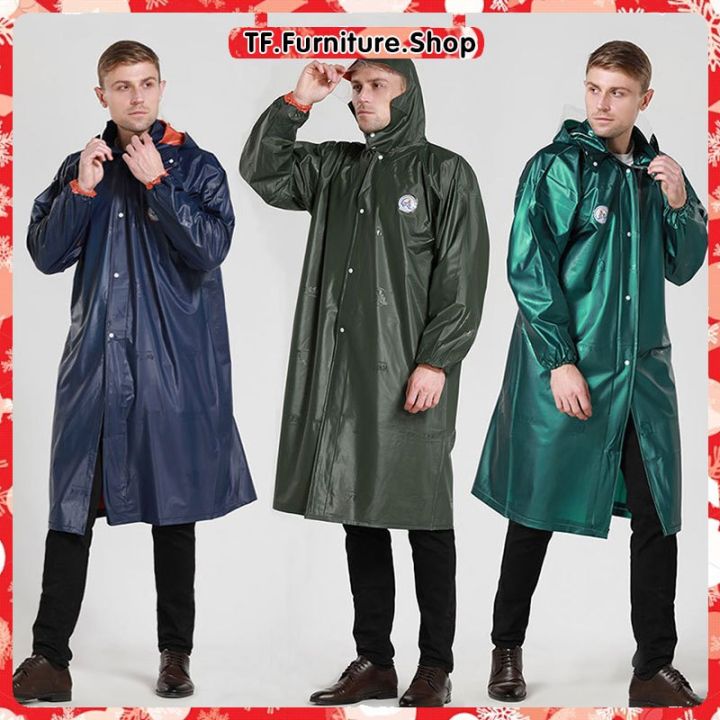 Motorcycle Poncho Raincoat Set Adult Rubberized Raincoat Waterproof ...