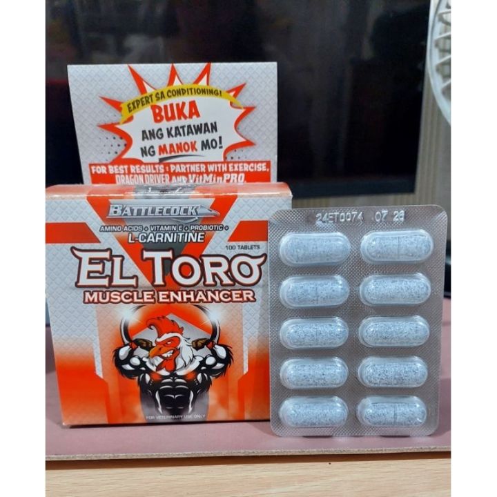 EL TORO for Gamefowl (10tablet) | Lazada PH