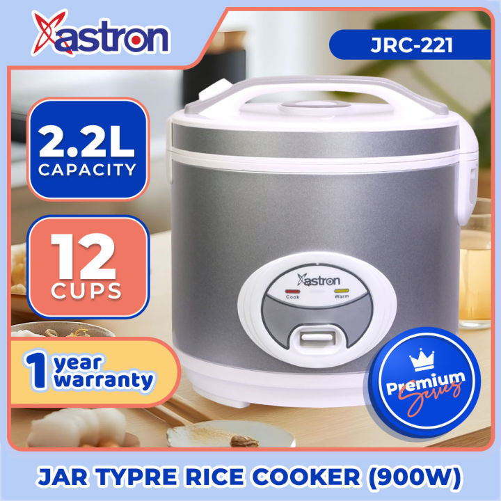 Astron JRC-221 2.2L Jar Type Rice Cooker | Premium Series | up to 12 ...