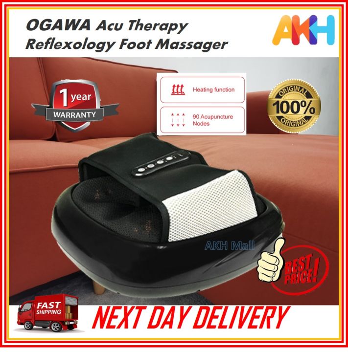 OGAWA Acu Therapy Reflexology Foot Massager（BLACK） | Lazada