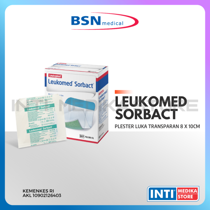 BSN - Plester Luka LEUKOMED SORBACT Post OP | Wound Dressing Transparan ...