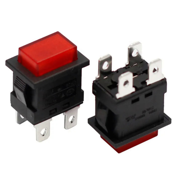 Push button switch double pole single throw momentary power strip T105 ...
