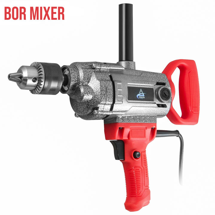 Mesin Bor MIxer Multifungsi 16MM Mesin Pengaduk Cat 220V Electric Drill ...