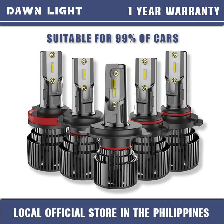 Dawn Light A2 2PCS 72W 15000LM （real data）LED Car Headlight Auto ...