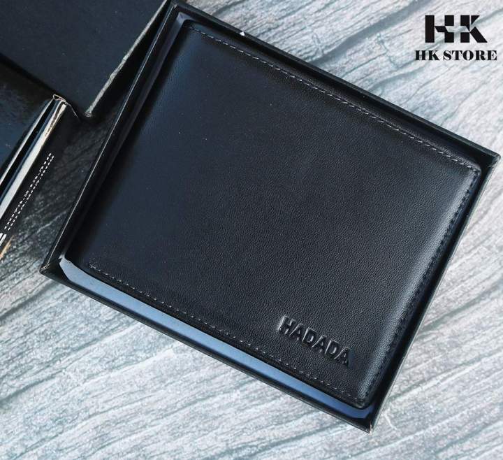 Ví nam - bóp nam da bò thật 100% 💝 HK STORE 💝 da bò cao cấp phù hợp mọi lứa tuổi nhiều ngăn vô ...