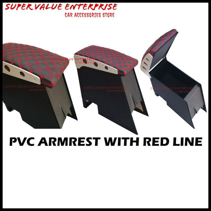 PVC Arm Rest With Red Line Side Car Armrest | Lazada