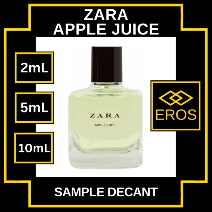 Zara Apple Juice 2mL/5mL DECANT perfume sample spray vial Zara ...