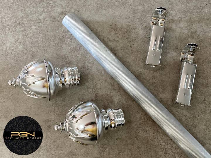 Rel Gorden Jumbo | Besi Gorden Set Komplit | Tiang Gorden Premium ...