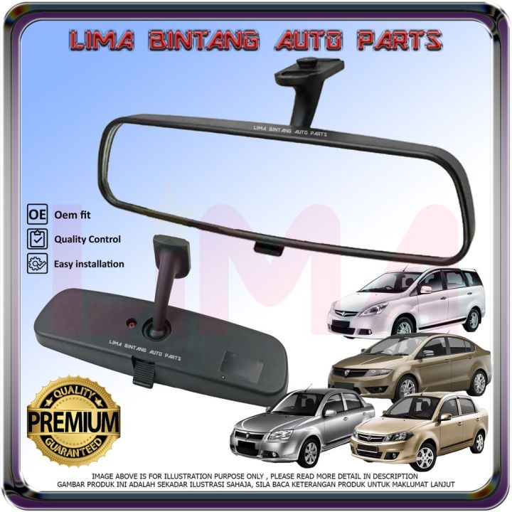 Proton Saga Blm , Flx , Fl , Sv , Preve , Exora Room Interior Mirror ...
